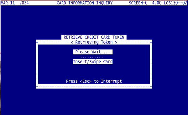 GET CC TOKEN